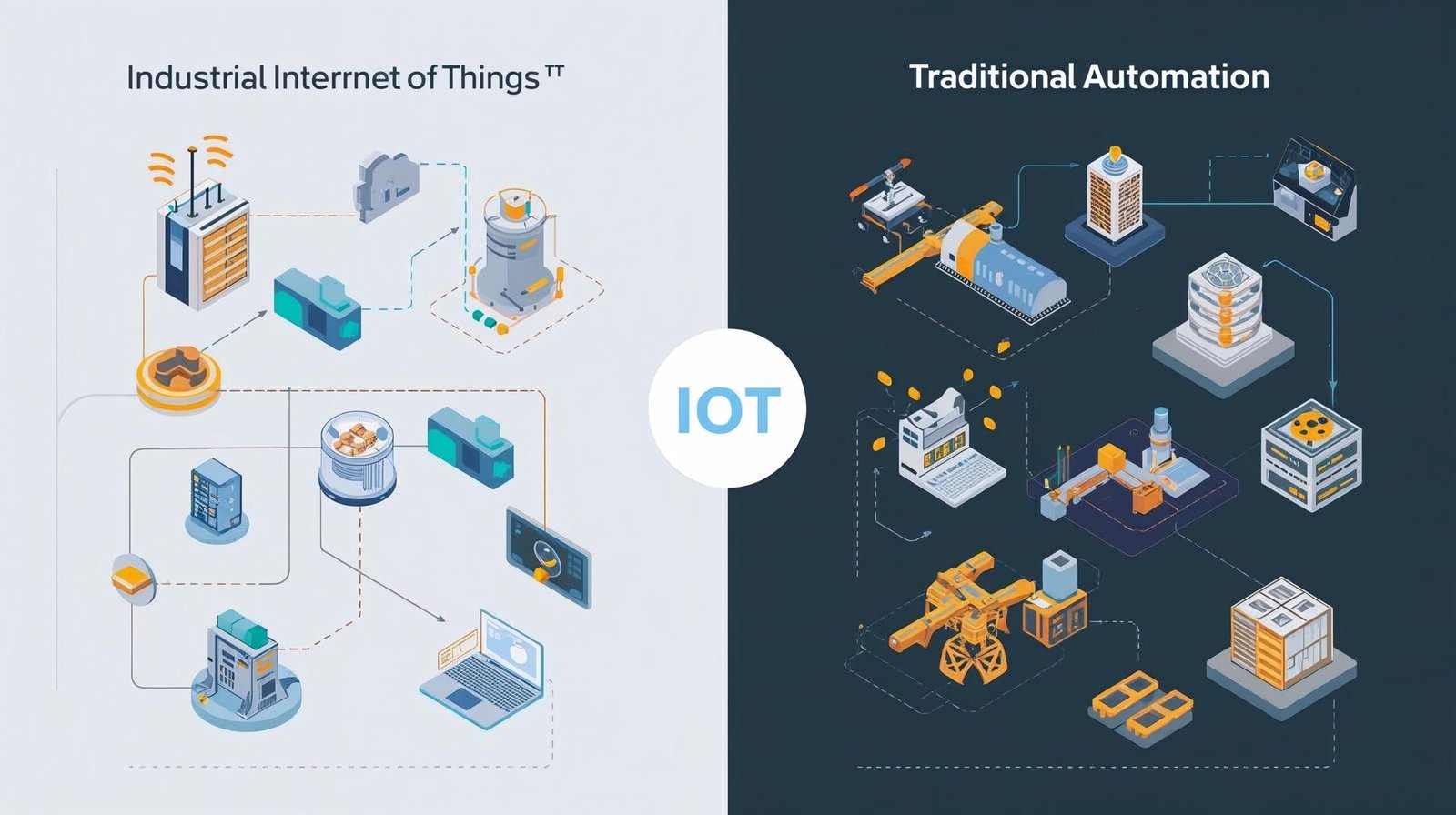 IIoT vs Traditional Automation: What’s Changing in Modern Industries ...